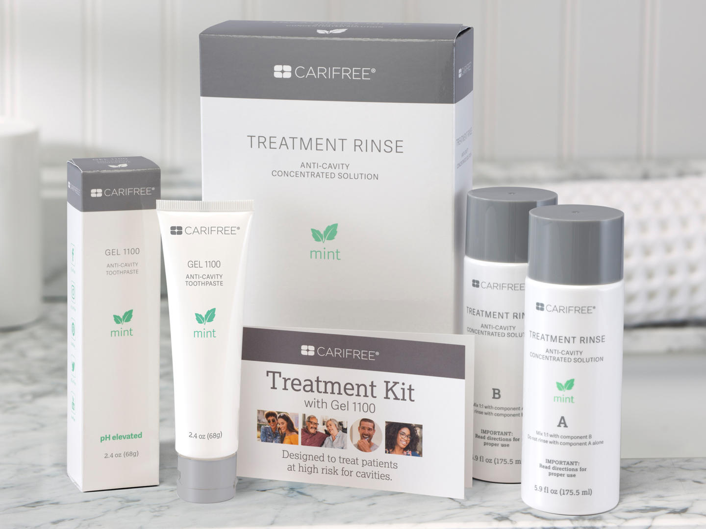 Treatment Kit | 3 Month Supply With Gel 1100 - CariFree