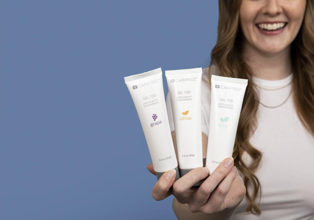 Try Our Gel 1100 | Anti-cavity Tooth Gel | CariFree