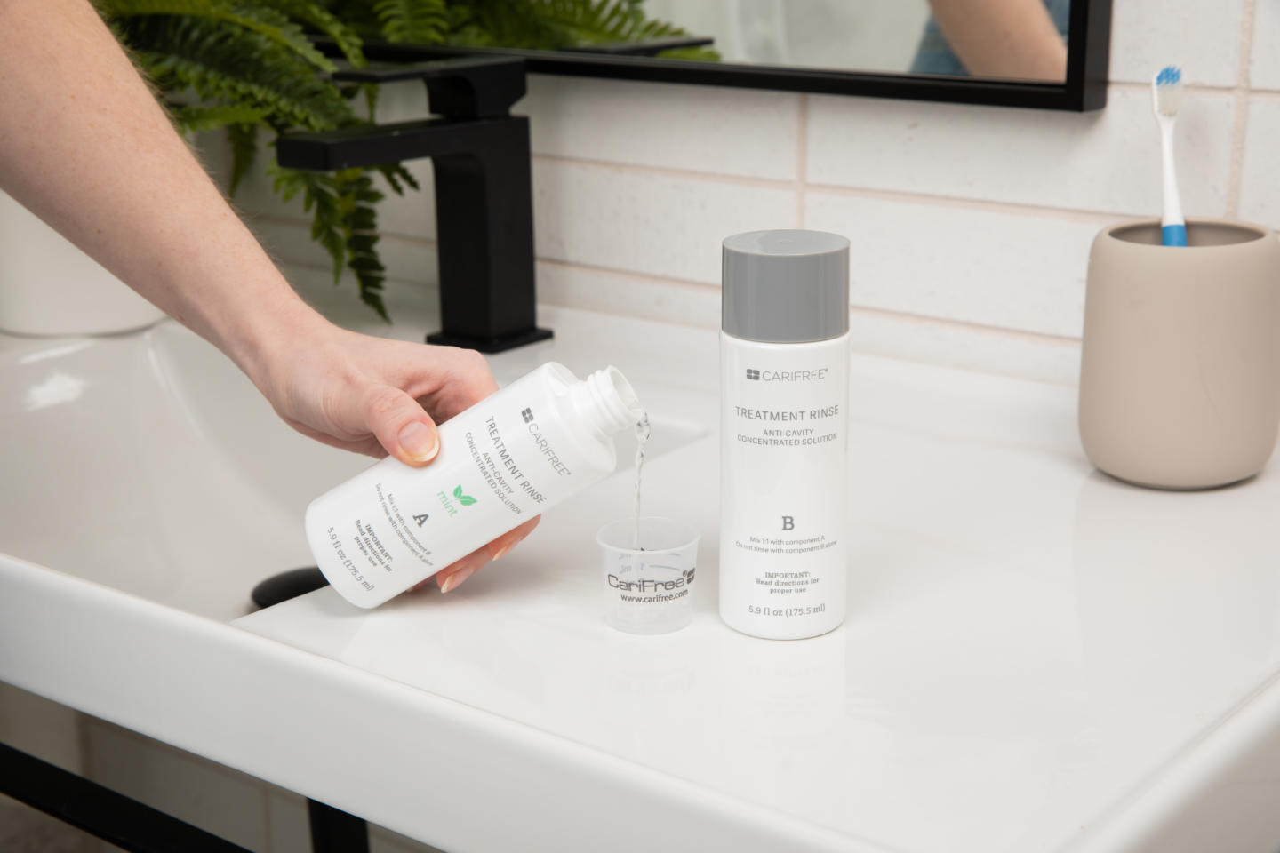 Try Our Treatment Rinse | CariFree
