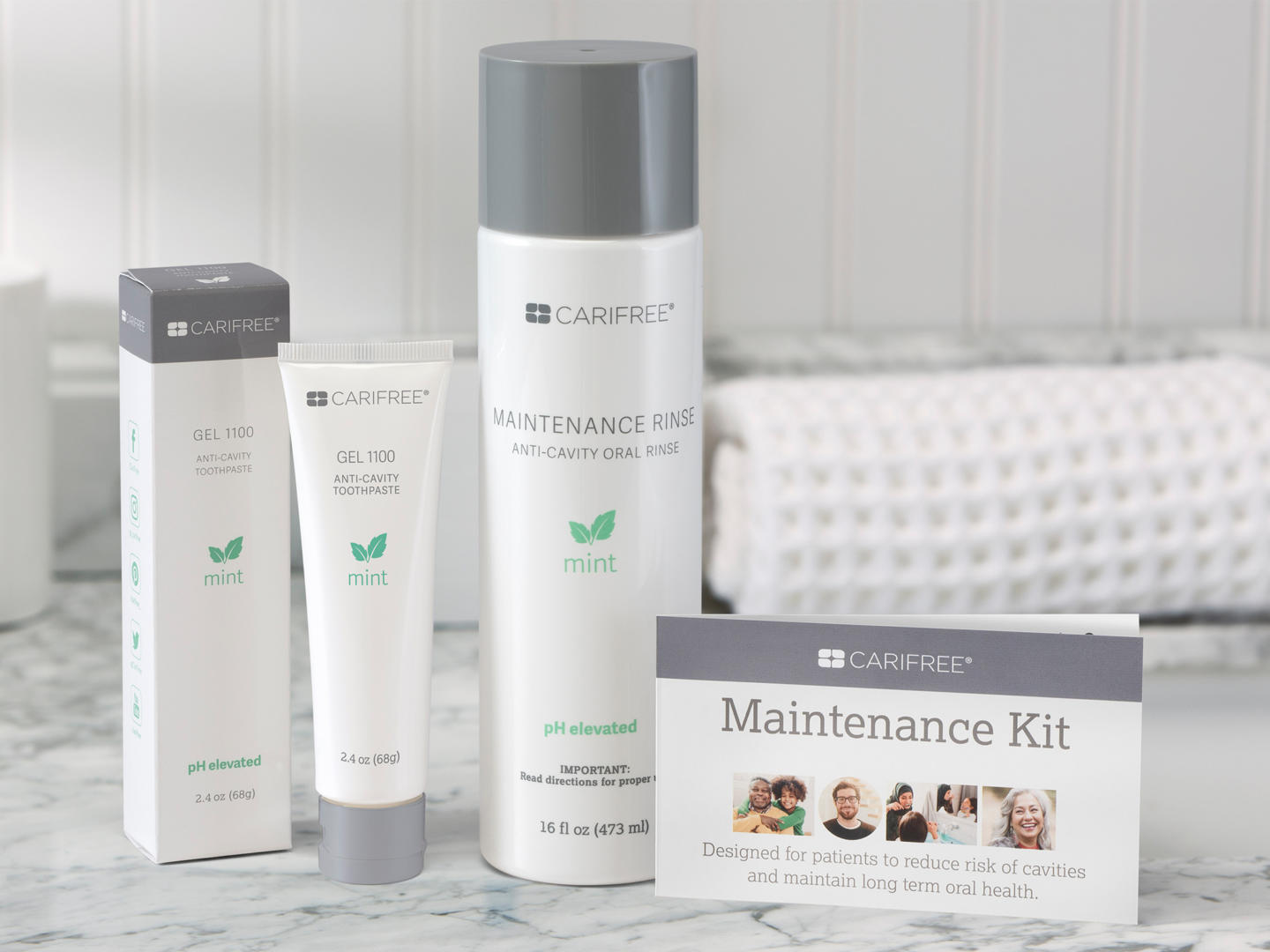 Maintenance Kit | 3 Month Supply With Gel 1100 - CariFree